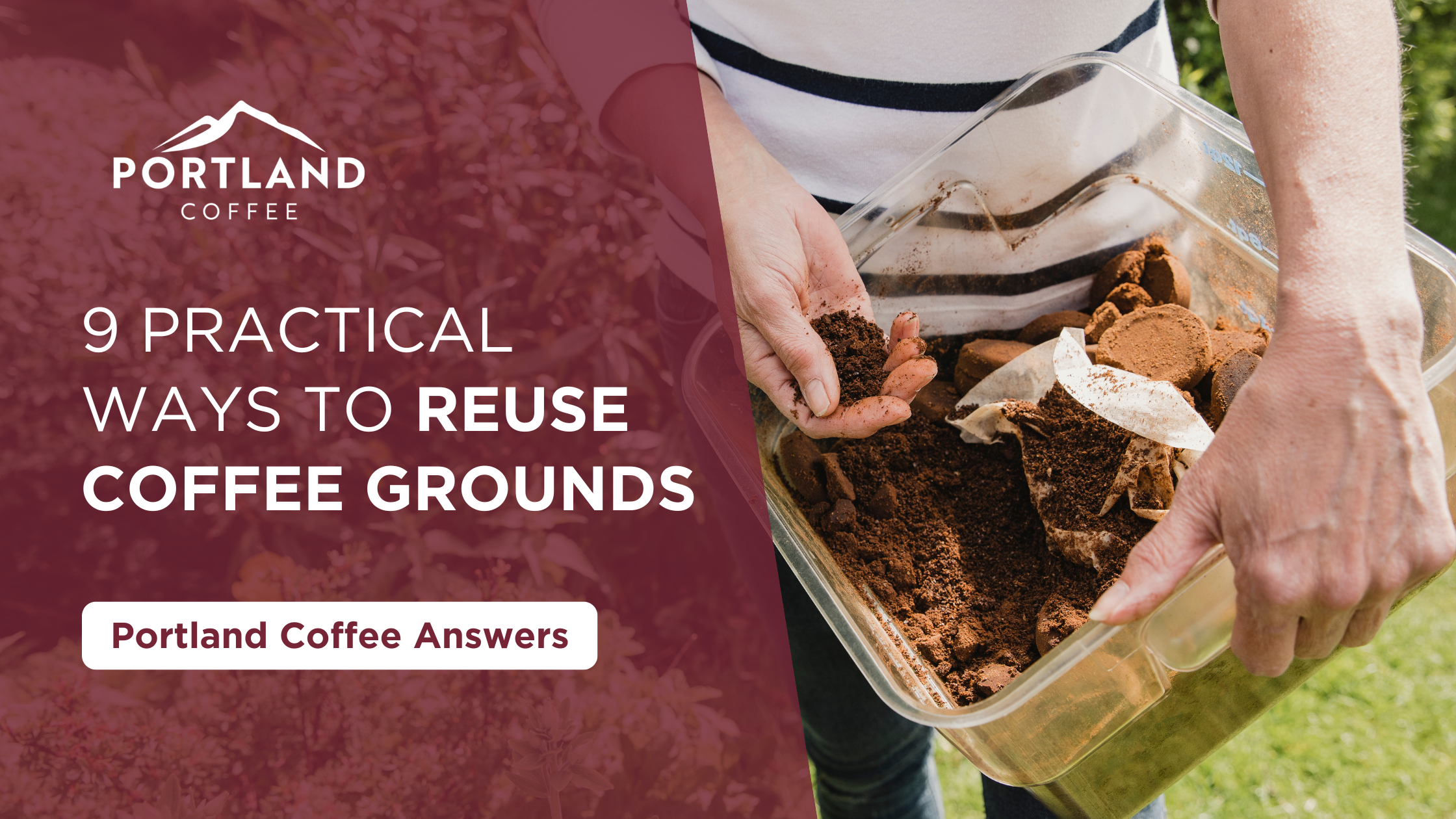 9 Practical Ways to Reuse Coffee Grounds – Portland Coffee WV